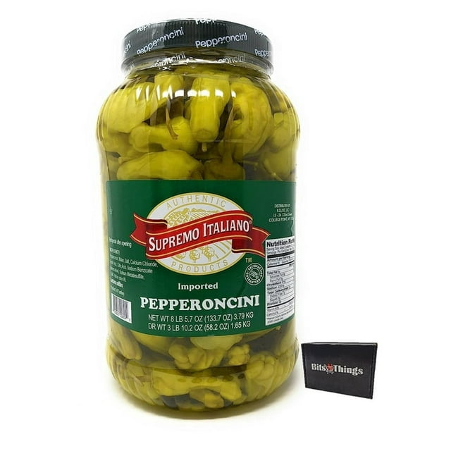 Imported Mild Whole Pepperoncini in 1 Gallon Jar - Walmart.com