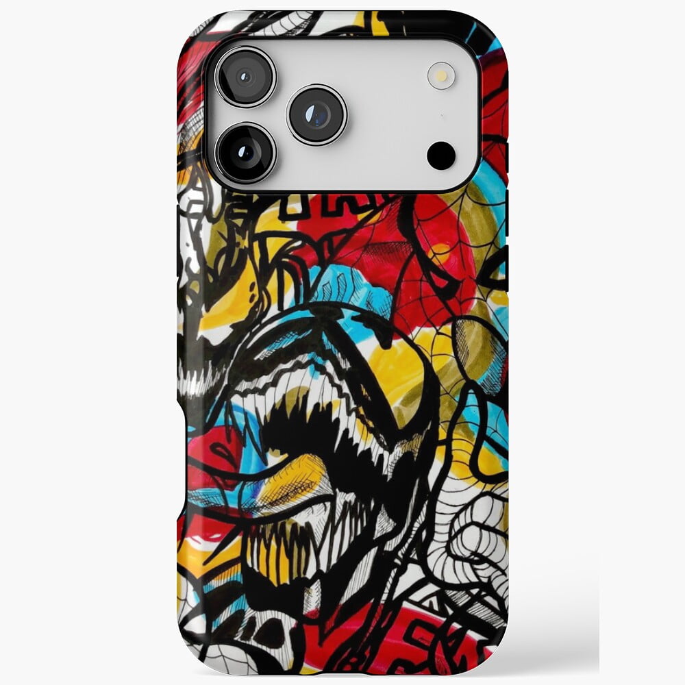 Whole Lotta Carnage Venom Art iPhone Case 17 to 11 Pro Max up to size ...