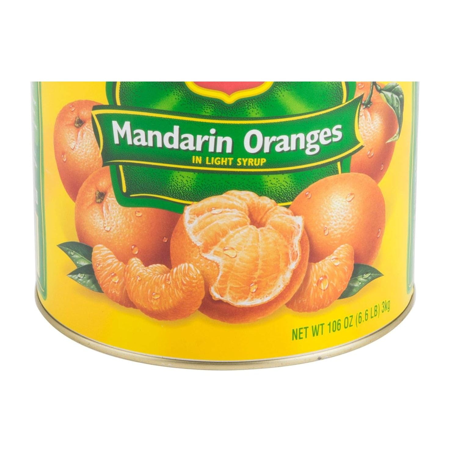 Whole Mandarin Orange Segments #10 Can in Light Syrup 6 Pack Large Cans ...