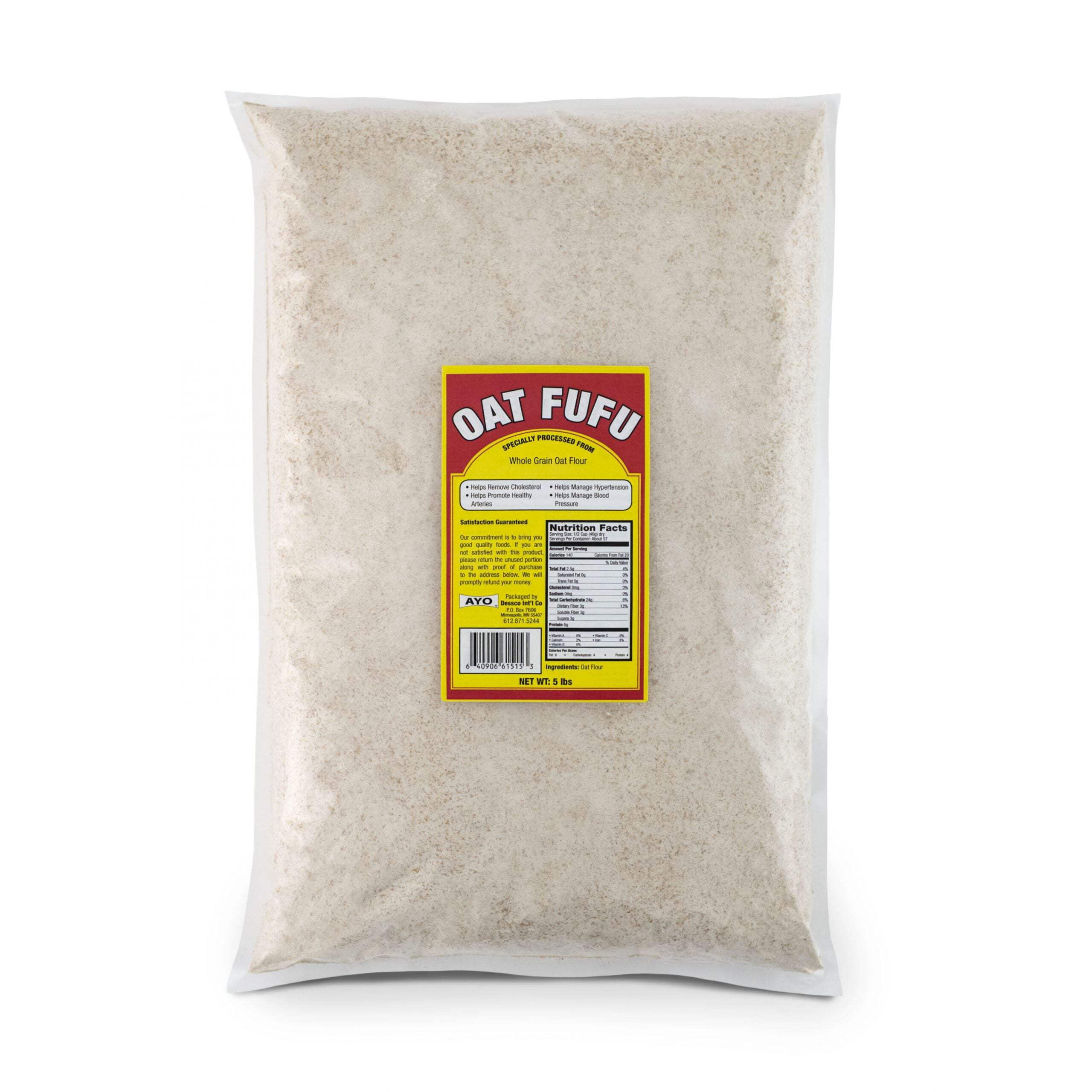 Whole Oat Fufu - 5lbs - Walmart.com