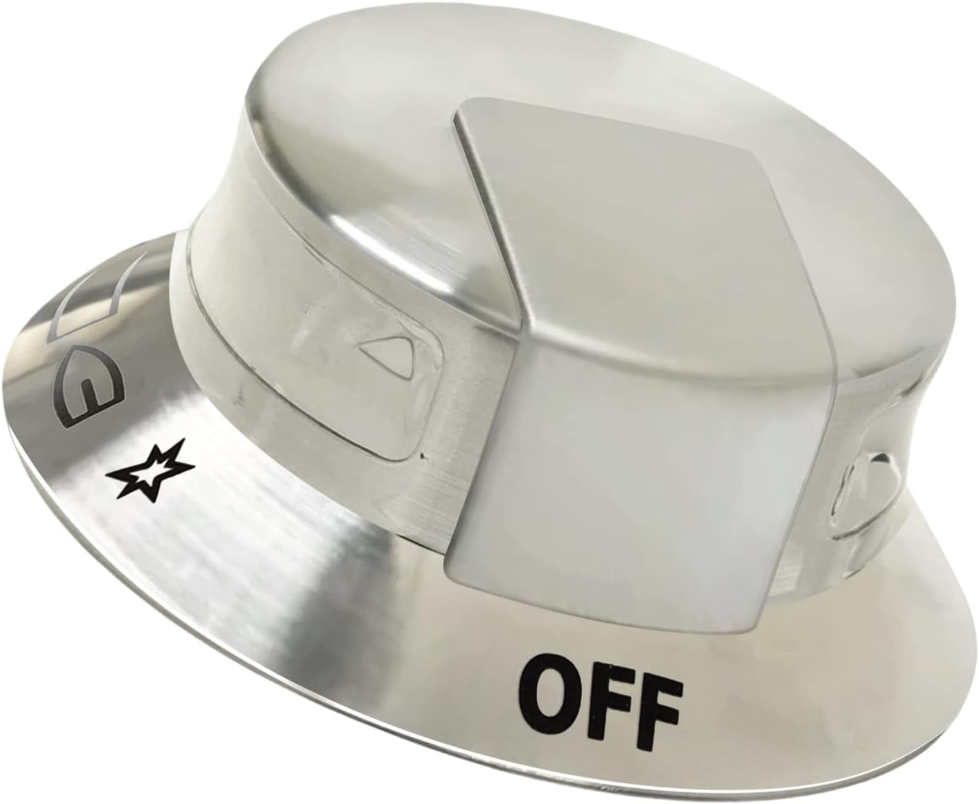 Whole Parts Cooktop Burner Control Knob Part # 318569904 - Replacement & Compatible with Some ...