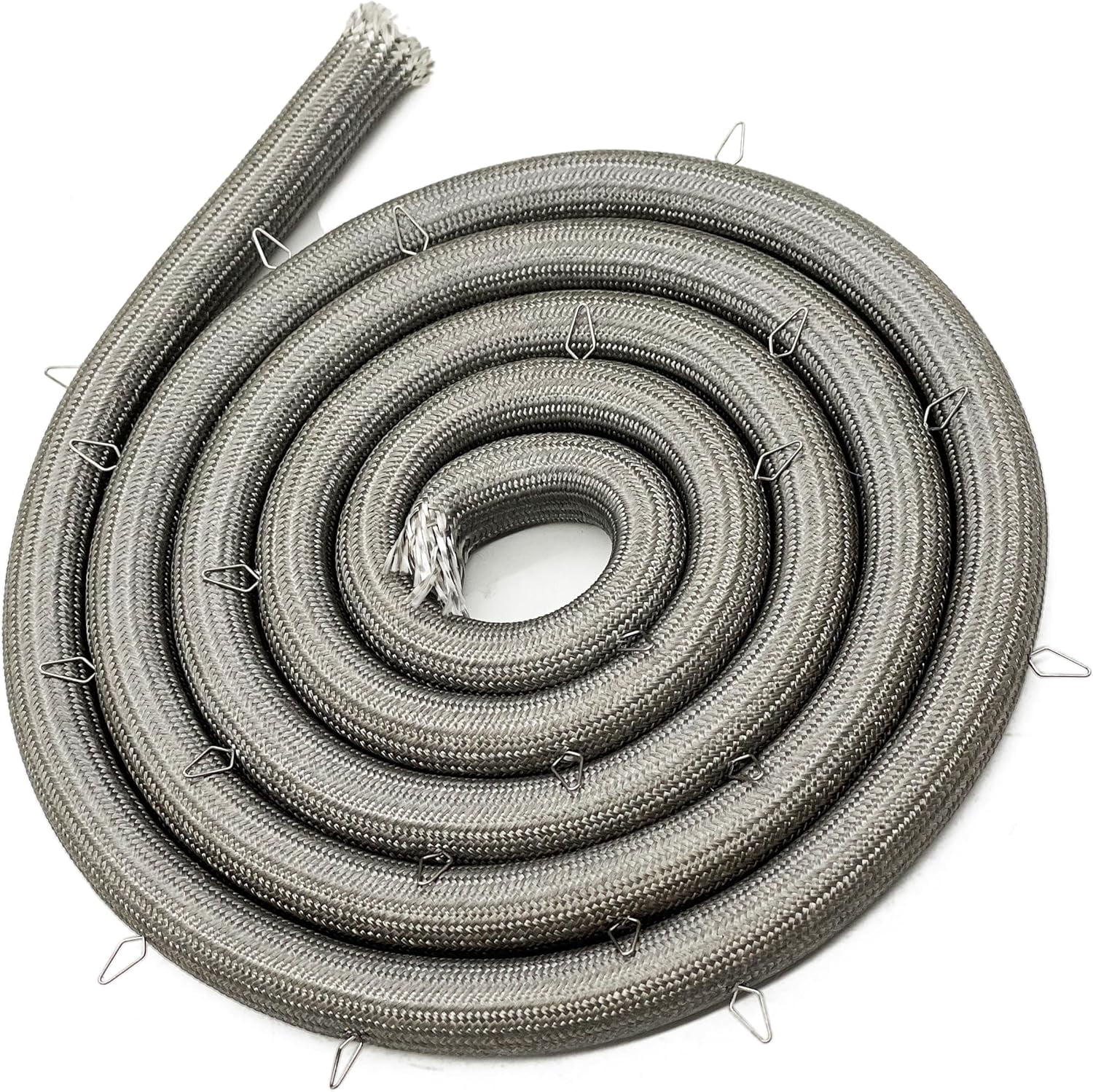 Whole Parts Range Oven Door Seal Gasket, Including 21 Mounting Clips ...