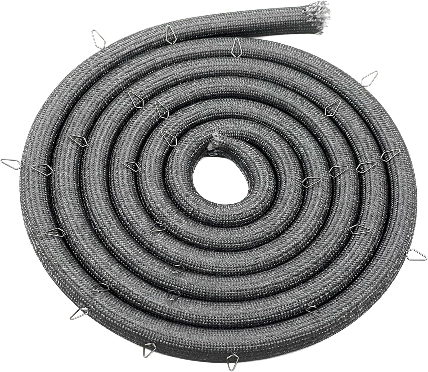 Whole Parts Range Oven Door Seal Gasket (Including 27 Mounting Clips ...