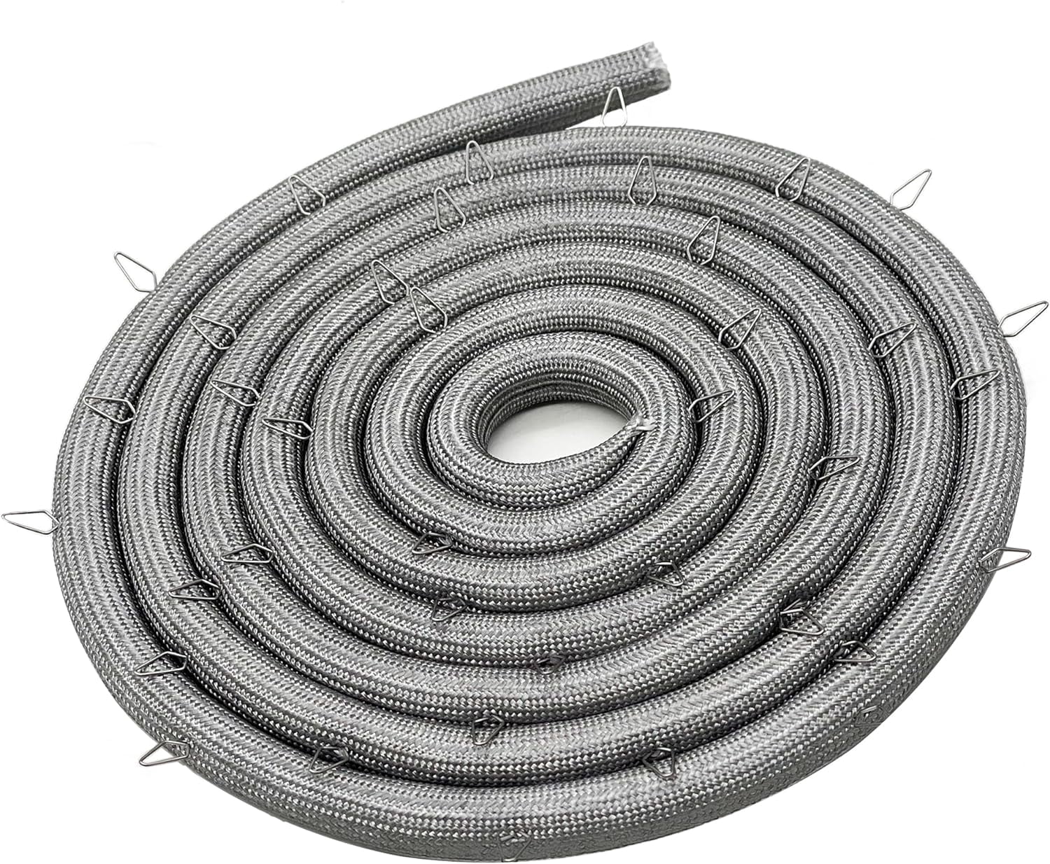Whole Parts Range Oven Door Seal Gasket (Including 38 Mounting Clips ...