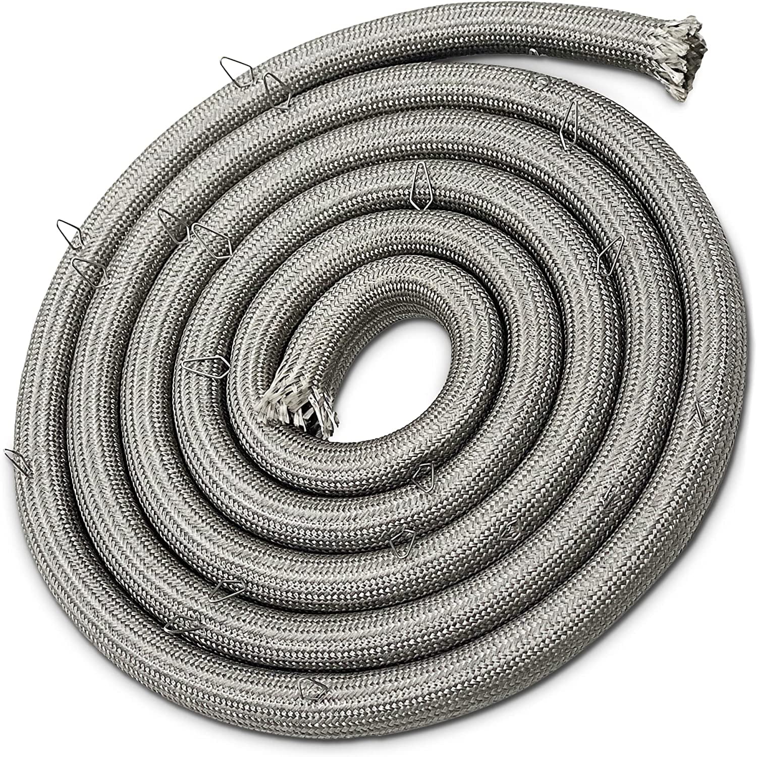 Whole Parts Range Oven Door Seal (Including 20 Mounting Clips) Part ...