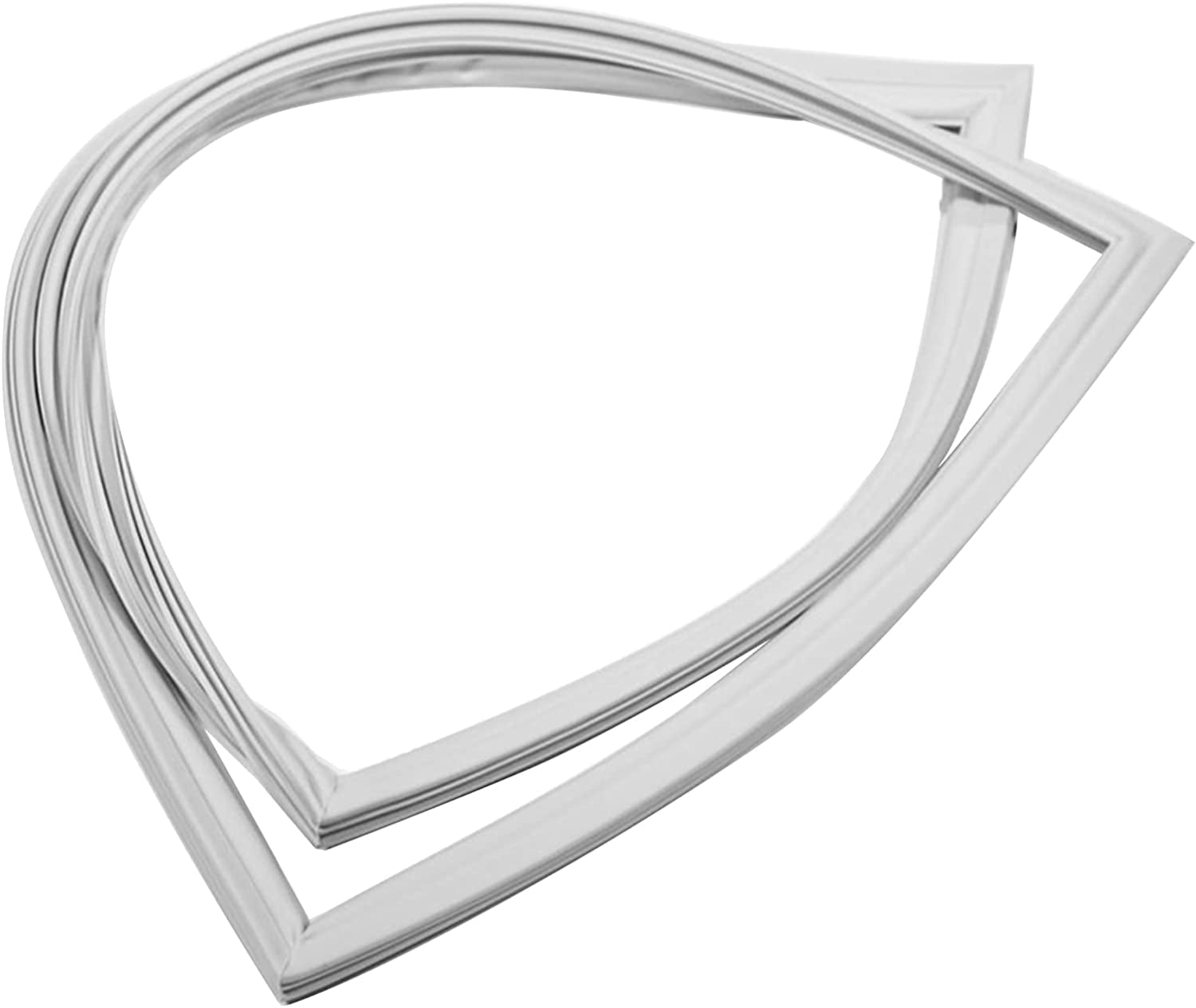 Whole Parts Refrigerator French Door Seal Gasket Assembly, Gray Color ...