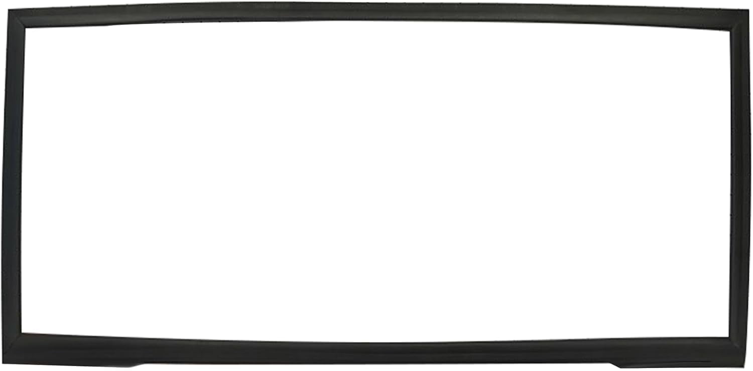 Whole Parts Refrigerator French Door Seal Gasket (Black) with Flap Part ...
