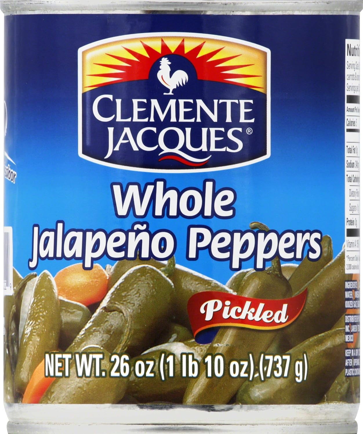 Whole Pickled Jalapenos 26 Ounce (12 Pack) - Walmart.com