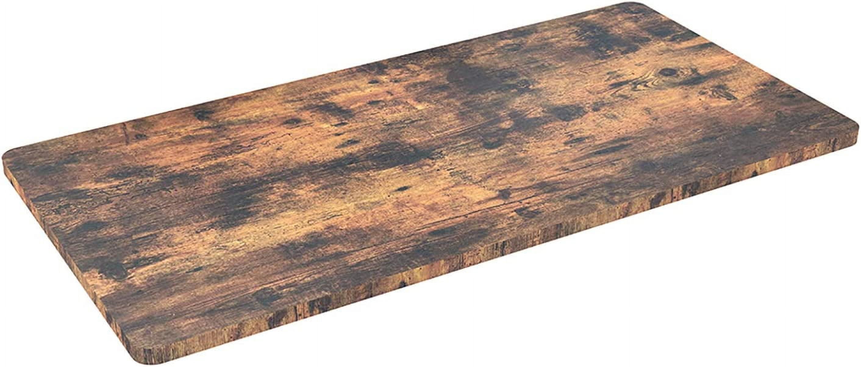 Whole Piece Bamboo48 x24 Desktop Height Adjustable Desk Rectangular ...