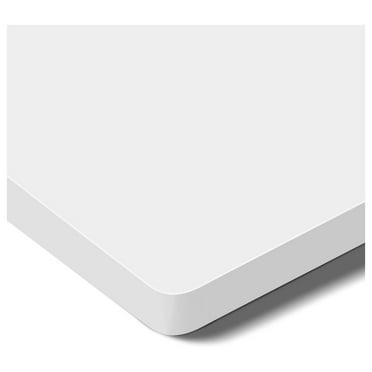 Alera Reversible Laminate Table Top, Round, 35 1/2 dia., White/Gray ...