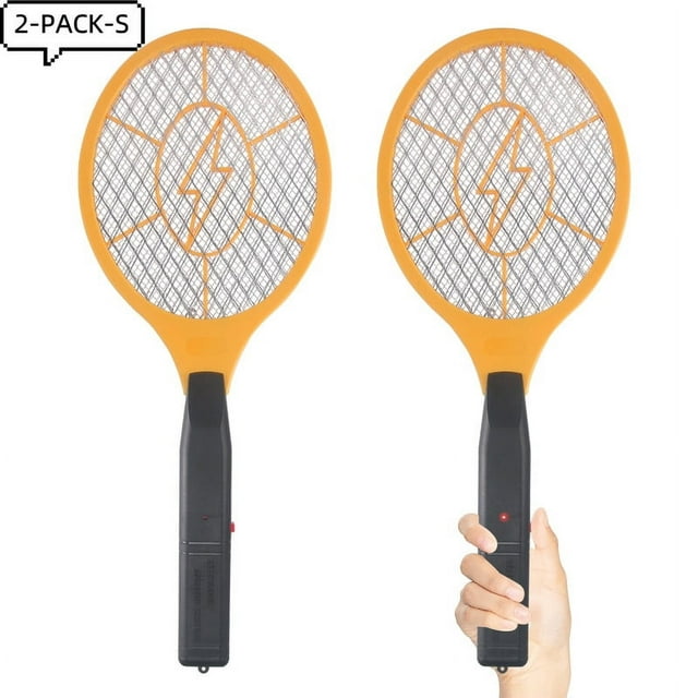 Whole Sale Deals 2 PC Electric Fly Swatter Bug Zapper Racket - 3000V ...