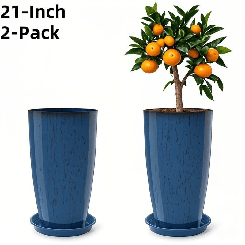 Whole Sale Deals 2-Pack 21-Inch Extra Large Tree Planters – All-Weather ...