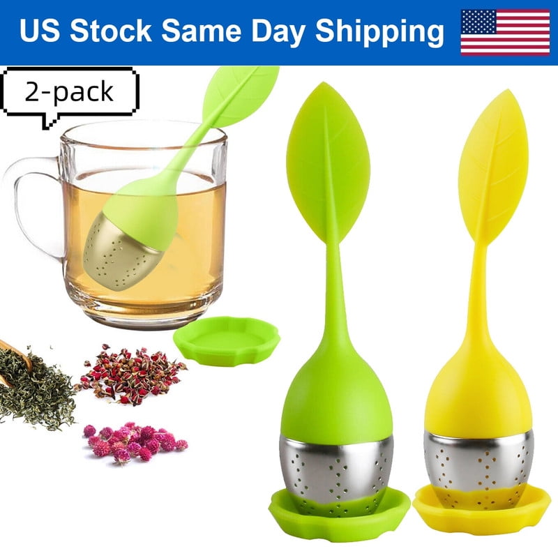 Whole Sale Deals 2-Pack Silicone Tea Infuser, Silicone Tea Strainers ...