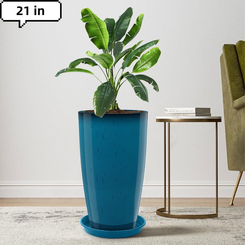 Whole Sale Deals 21 Inch Extra Large Round Planter – Lightweight ...