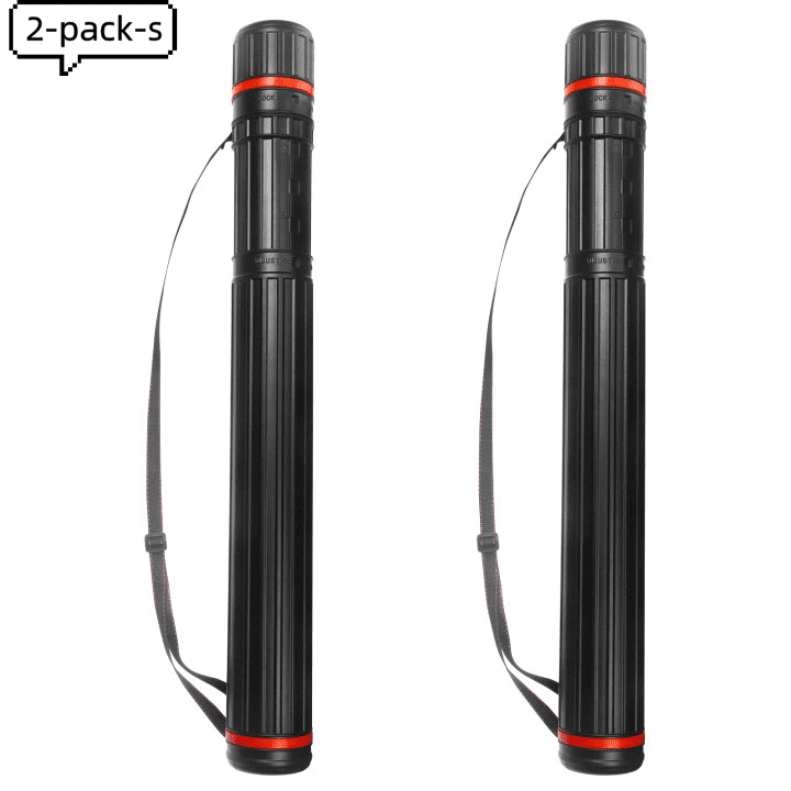 Whole Sale Deals 25"-43" Portable Telescoping Poster Tube with Strap ...