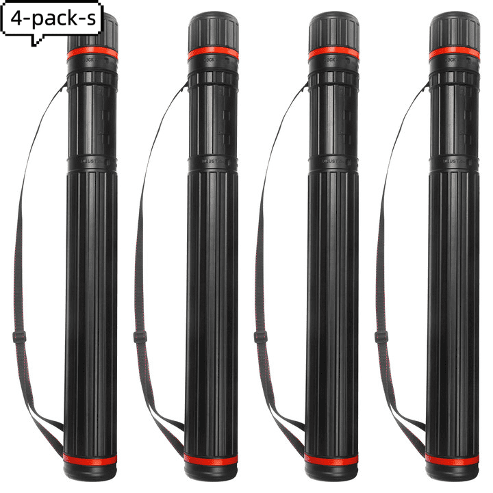 Whole Sale Deals 25"-43" Portable Telescoping Poster Tube with Strap ...