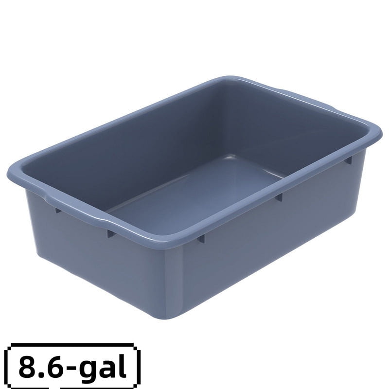 Whole Sale Deals Large 8.6 Gal Plastic Utility Restaurant Bus Bin (24 ...