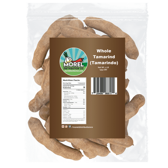 Whole Tamarind Pods, All Natural Mexican Sweet Fruit, Tamarindo 1 Lb ...
