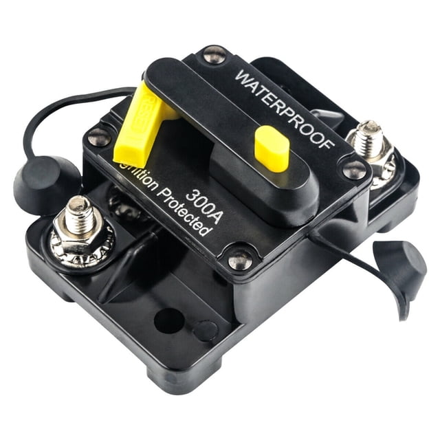 Wholefire Waterproof Automatic Circuit Breaker 300A Reset Fuse Switch ...