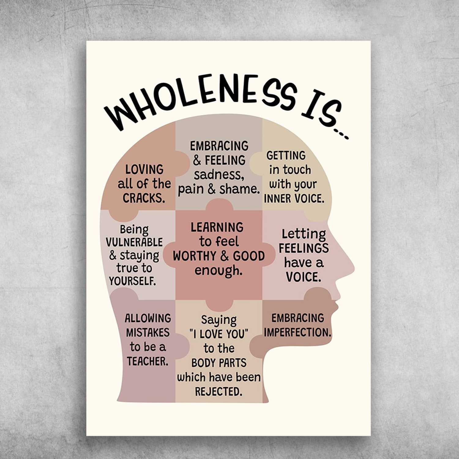 Wholeness Is, Loving All Of The Cracks, Embracing And Feeling Sadness ...