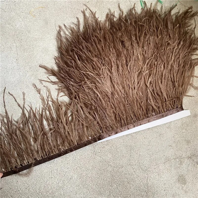 Wholesale 10Yard High Quality Ostrich Feather Trim Fringe Feather ...