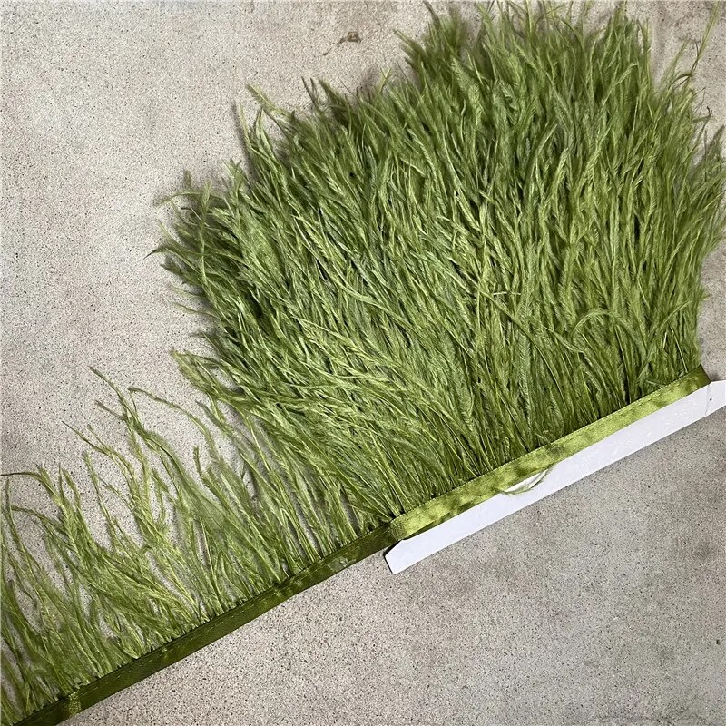 Wholesale 10Yard High Quality Ostrich Feather Trim Fringe Feather ...