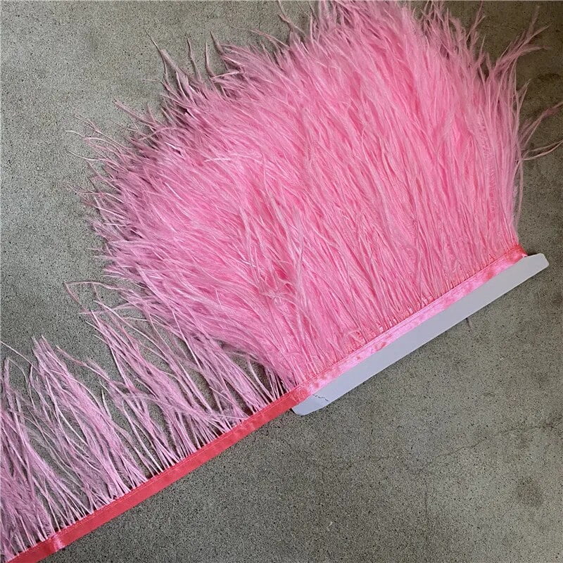 Wholesale 10Yard High Quality Ostrich Feather Trim Fringe Feather ...