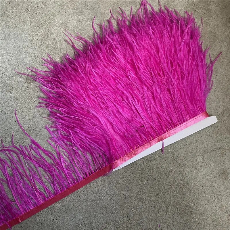 Wholesale 10Yard High Quality Ostrich Feather Trim Fringe Feather ...