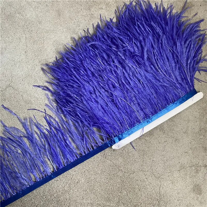 Wholesale 10Yard High Quality Ostrich Feather Trim Fringe Feather ...