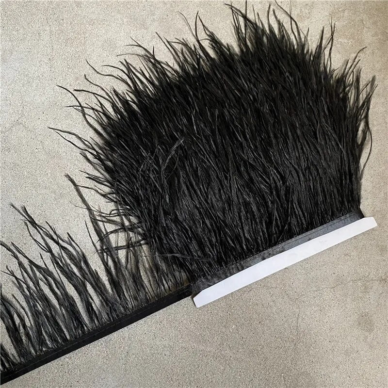Wholesale 10Yard High Quality Ostrich Feather Trim Fringe Feather ...