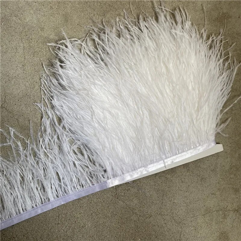 Wholesale 10Yard High Quality Ostrich Feather Trim Fringe Feather ...