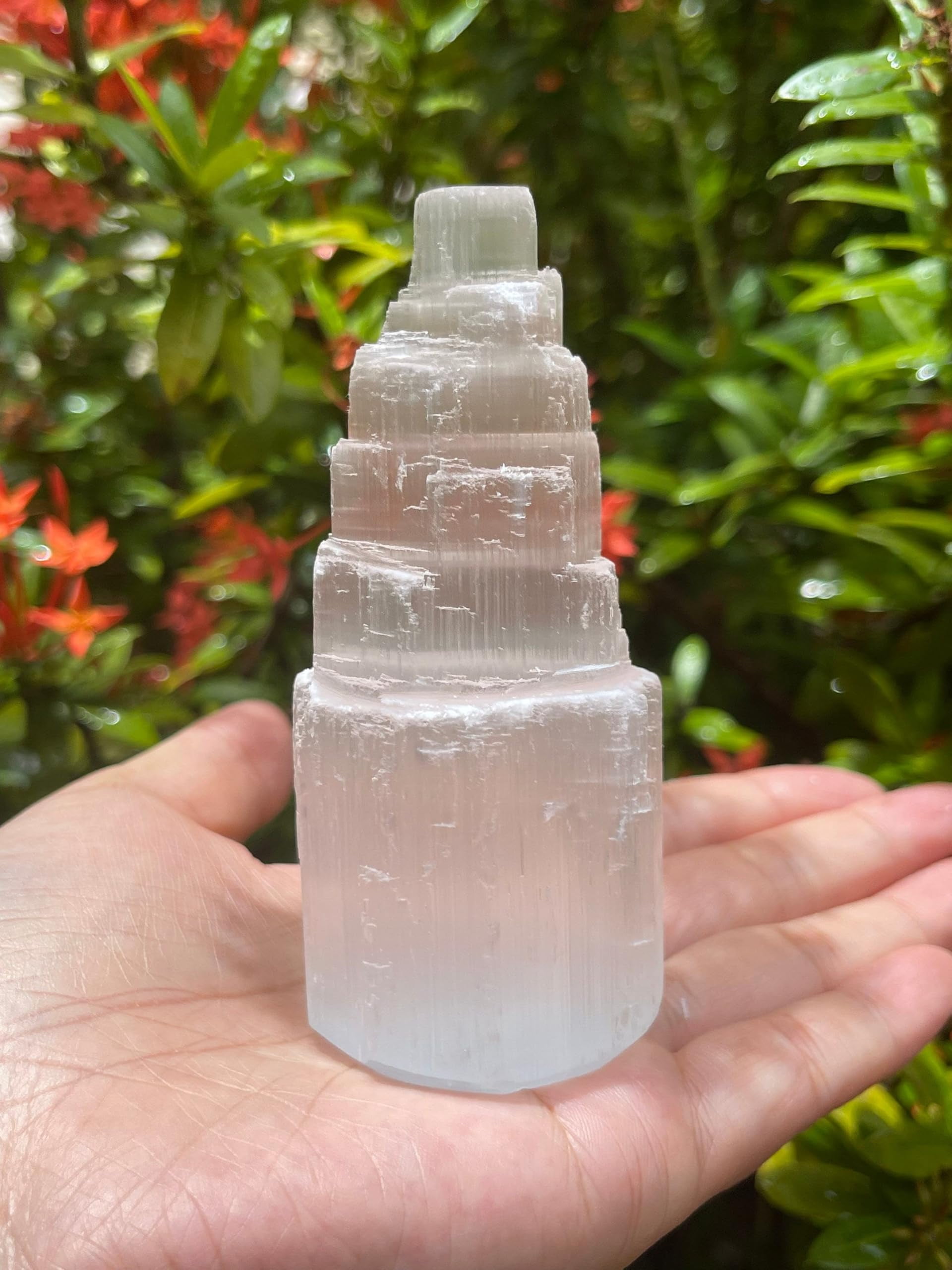 Wholesale 4" Selenite Skyscraper Tower, Selenite Skyscraper, Selenite Point, Gypsum Crystal ...