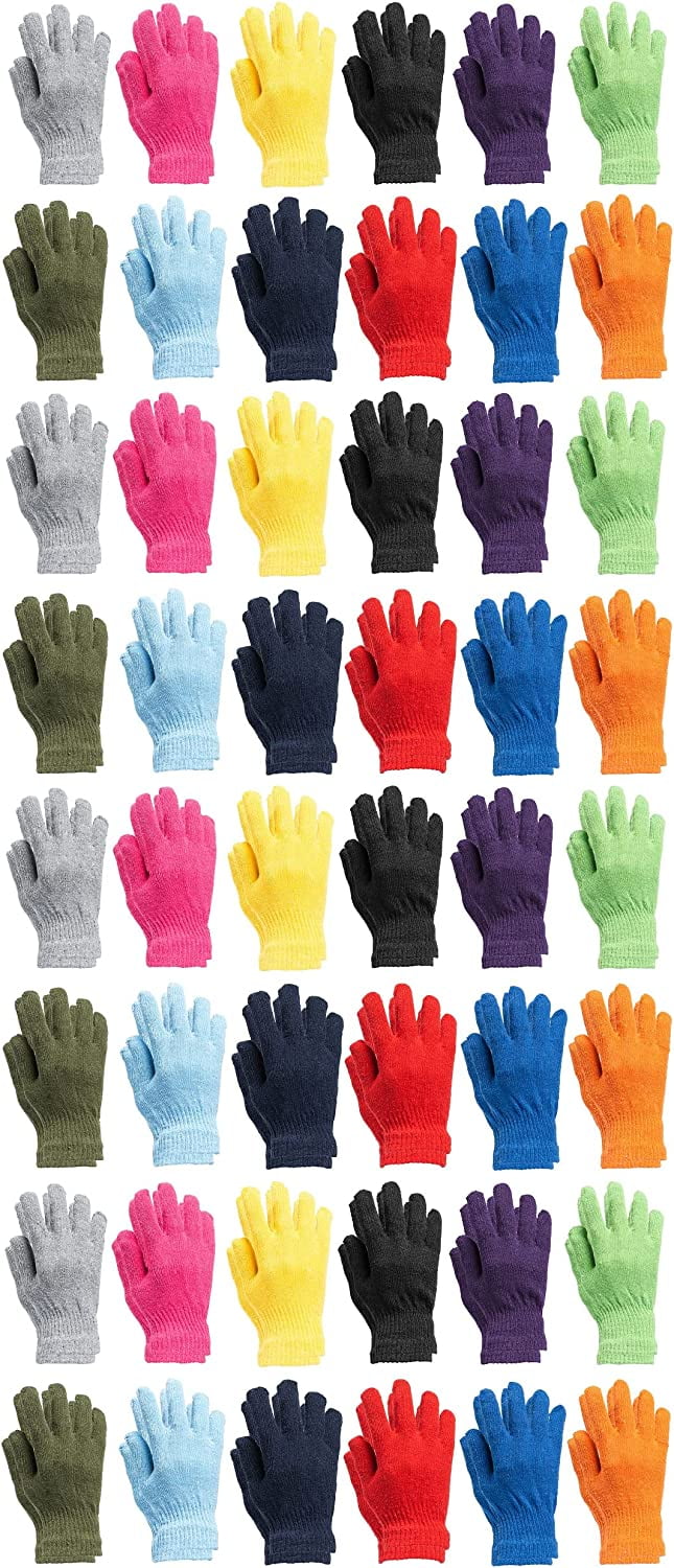 Bulk Winter Thermal Gloves for Men, Women, Warm & Machine Washable, 48 ...