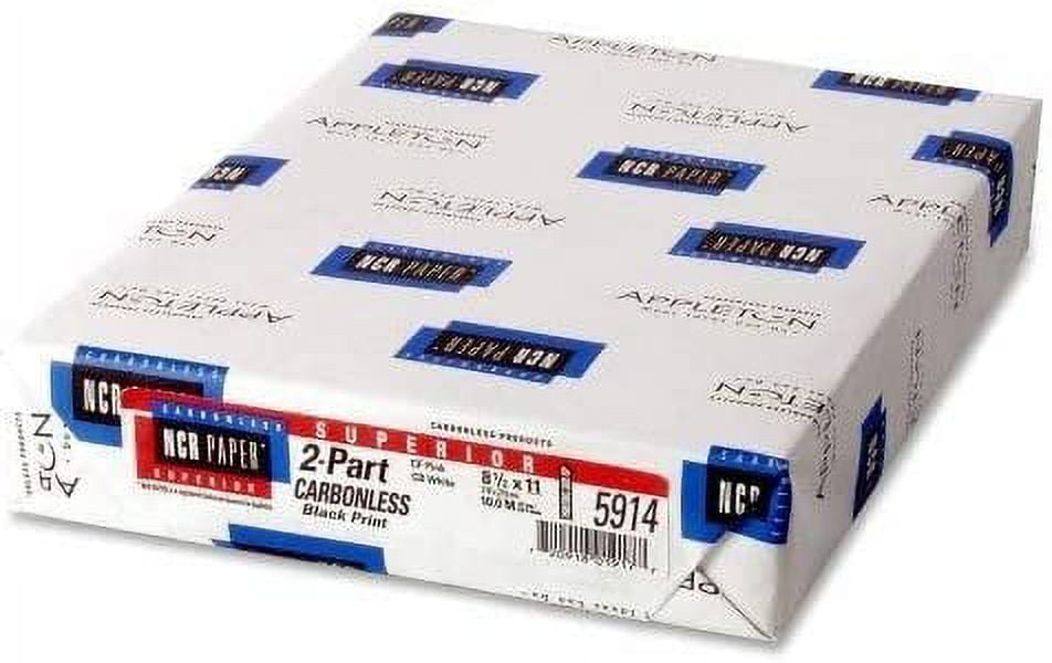 Wholesale CASE of 10 - NCR Paper 2-Part Superior Carbonless Sheets-NCR ...