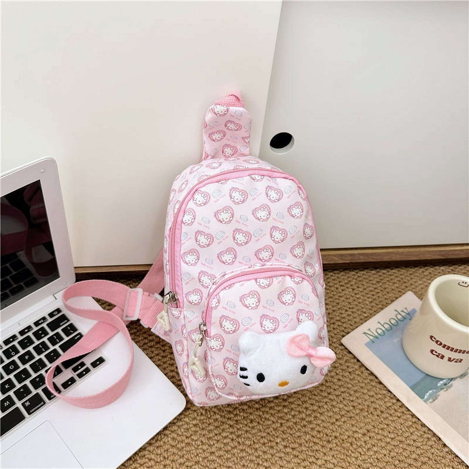 Wholesale Cinnamoroll Crossbody Bag Kawaii Sanrio Hello Kitty Shoulder Bag Kuromi MyMelody ...