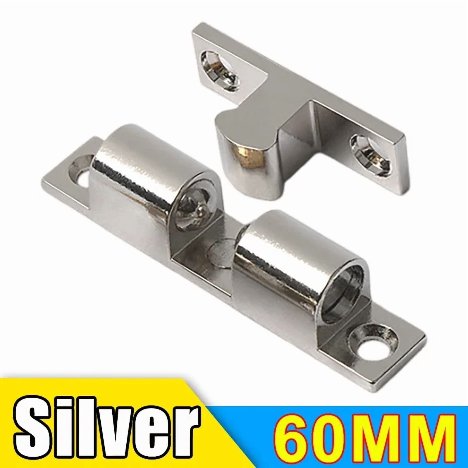 Wholesale Furniture Door Ball Latch Brass Double Roller Spring Ball Catch Latches Cabinet Closet ...
