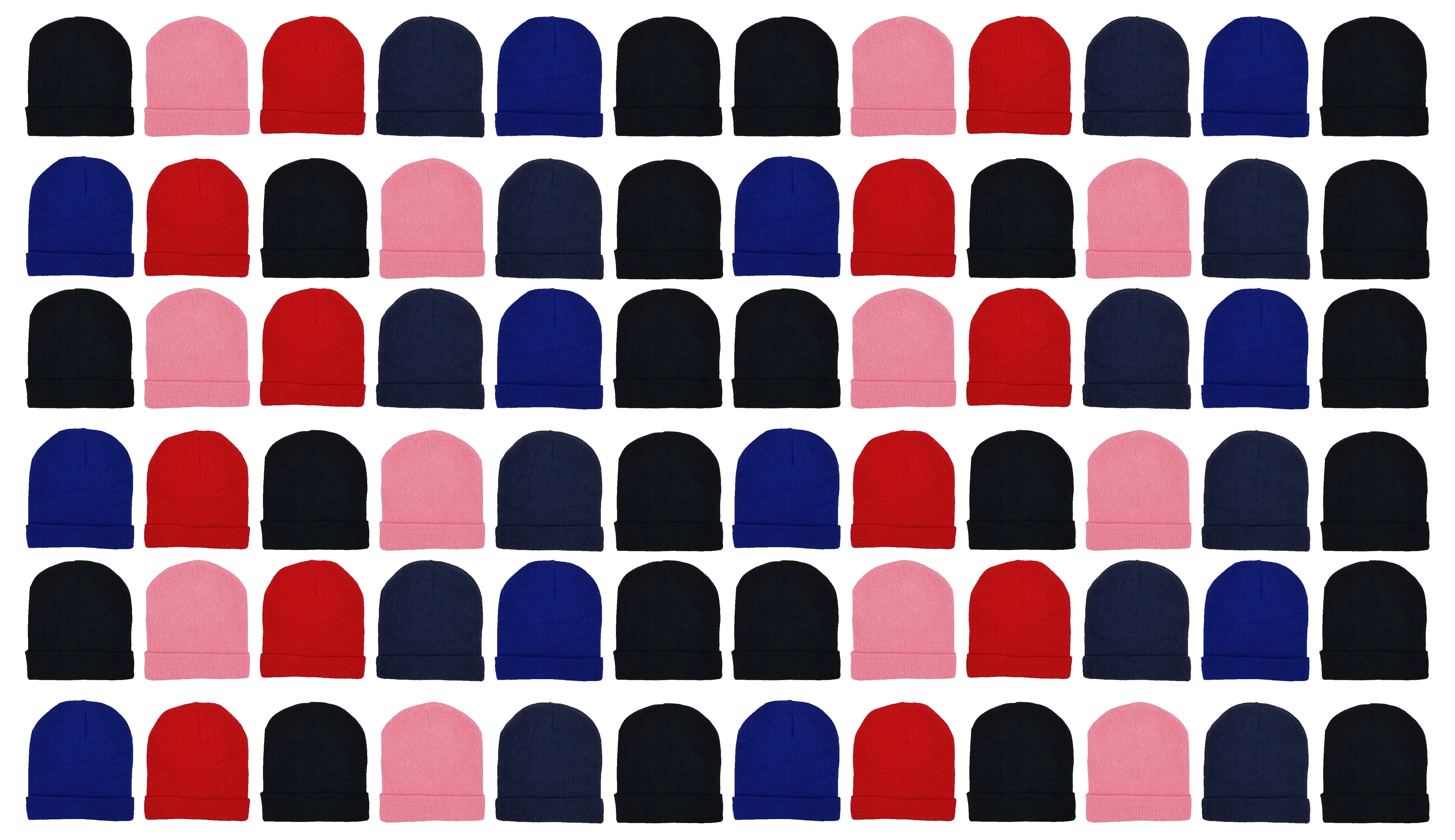 Wholesale Kids Winter Beanies, Warm Thick Thermal Bulk Case Pack Unisex ...