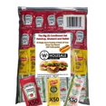 Big (3) Bulk Condiment Packets, 150 Single Serve, Ketchup, Mustard ...