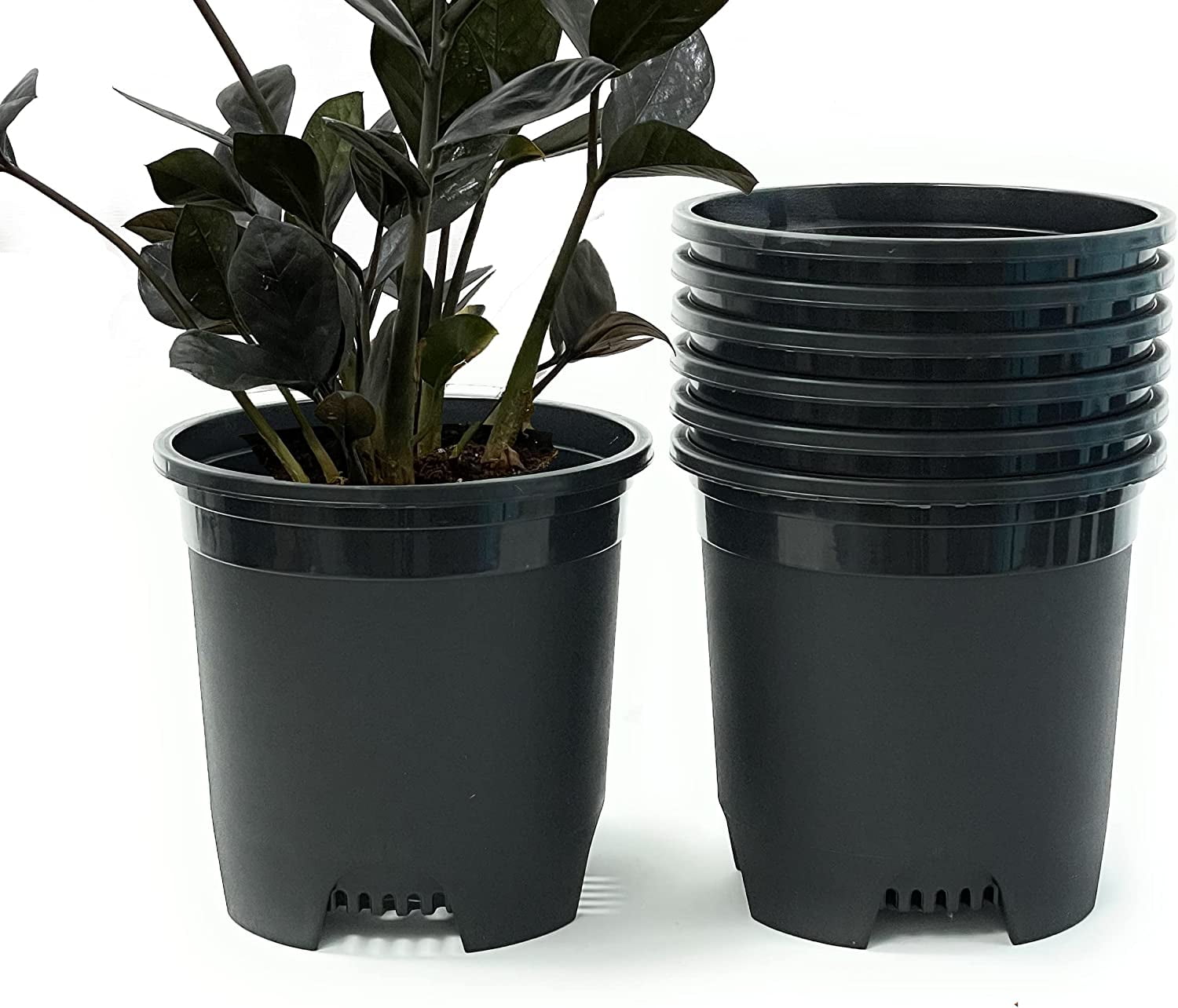 Wholesale Nursery Pot in Bulk 30-Pack 2 Gallon 9 Inch Plastic Planters ...