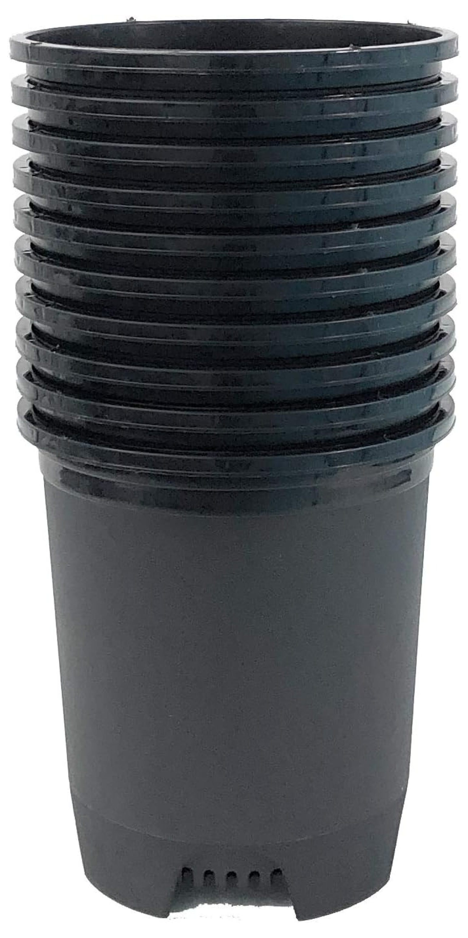 Wholesale Nursery Pot in Bulk 30-Pack 3 Gallon 9.5 Inch Black Plastic ...