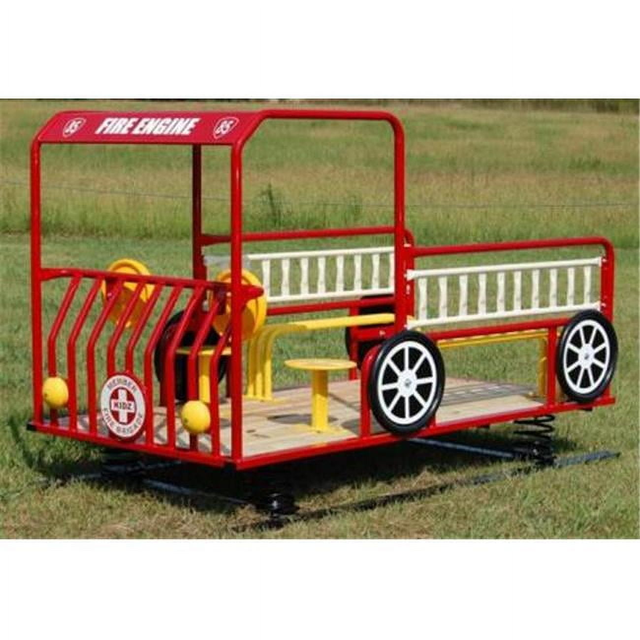 Wholesale Playgrounds Fire Engine With Spring Trex Floor Rides ...
