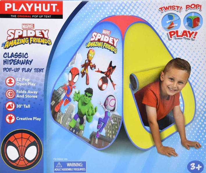 Wholesale Playhut Spidey & Friends Hideaway Tent in closed box ...