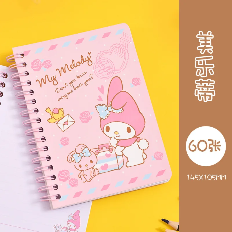 Wholesale Sanrio Anime Cartoon Coil Notebook Hello Kitty Kuromi A5 ...