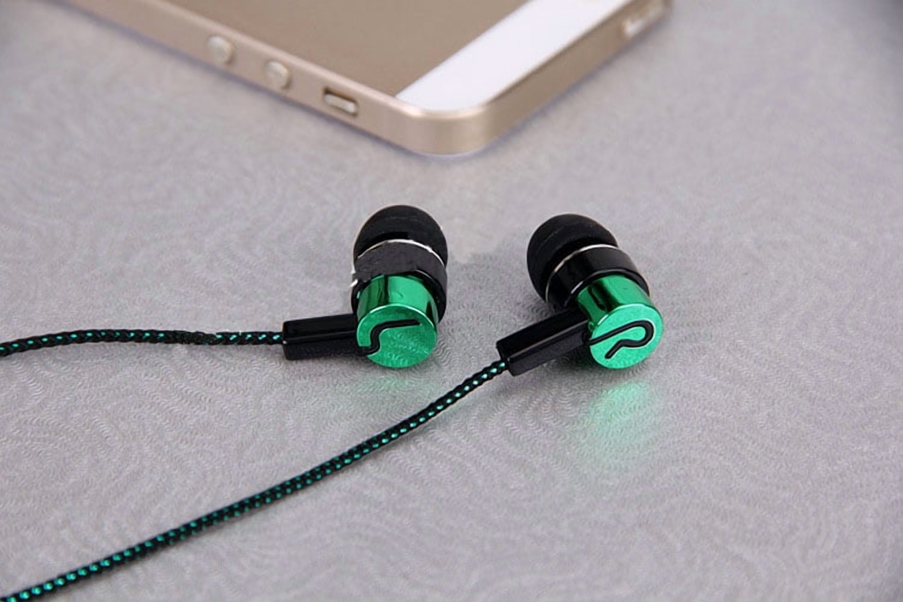Wholesale fashion MP3 mp4 wiring cloth rope subwoofer headset ear ear ...