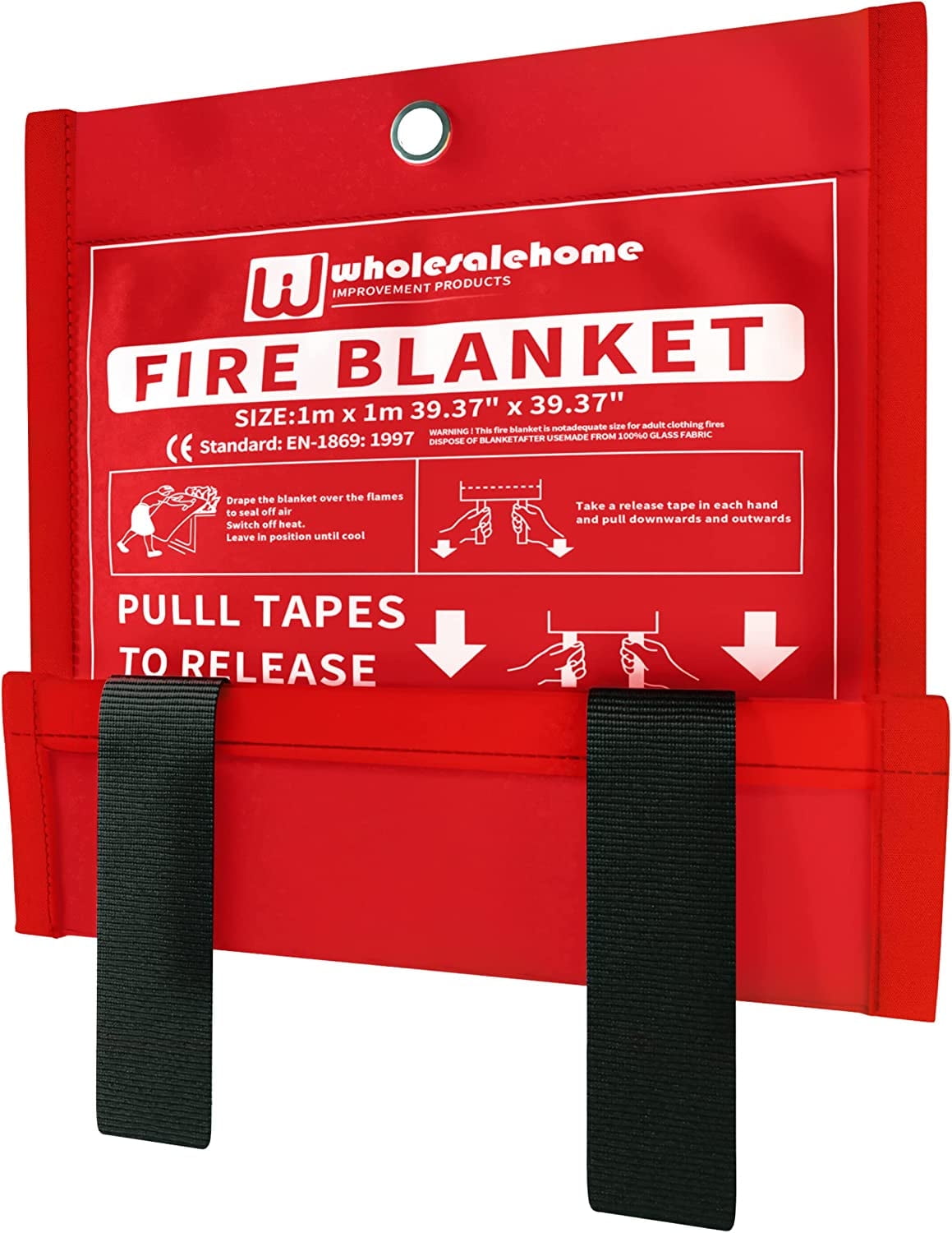 Wholesalehome Fire Extinguisher Blanket - Heavy Duty, Portable ...
