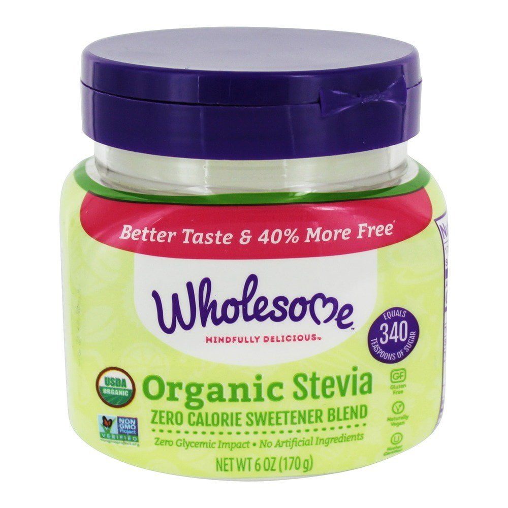 Wholesome Mindfully Delicious Organic Stevia Spoonable Sweetener, 6 ...