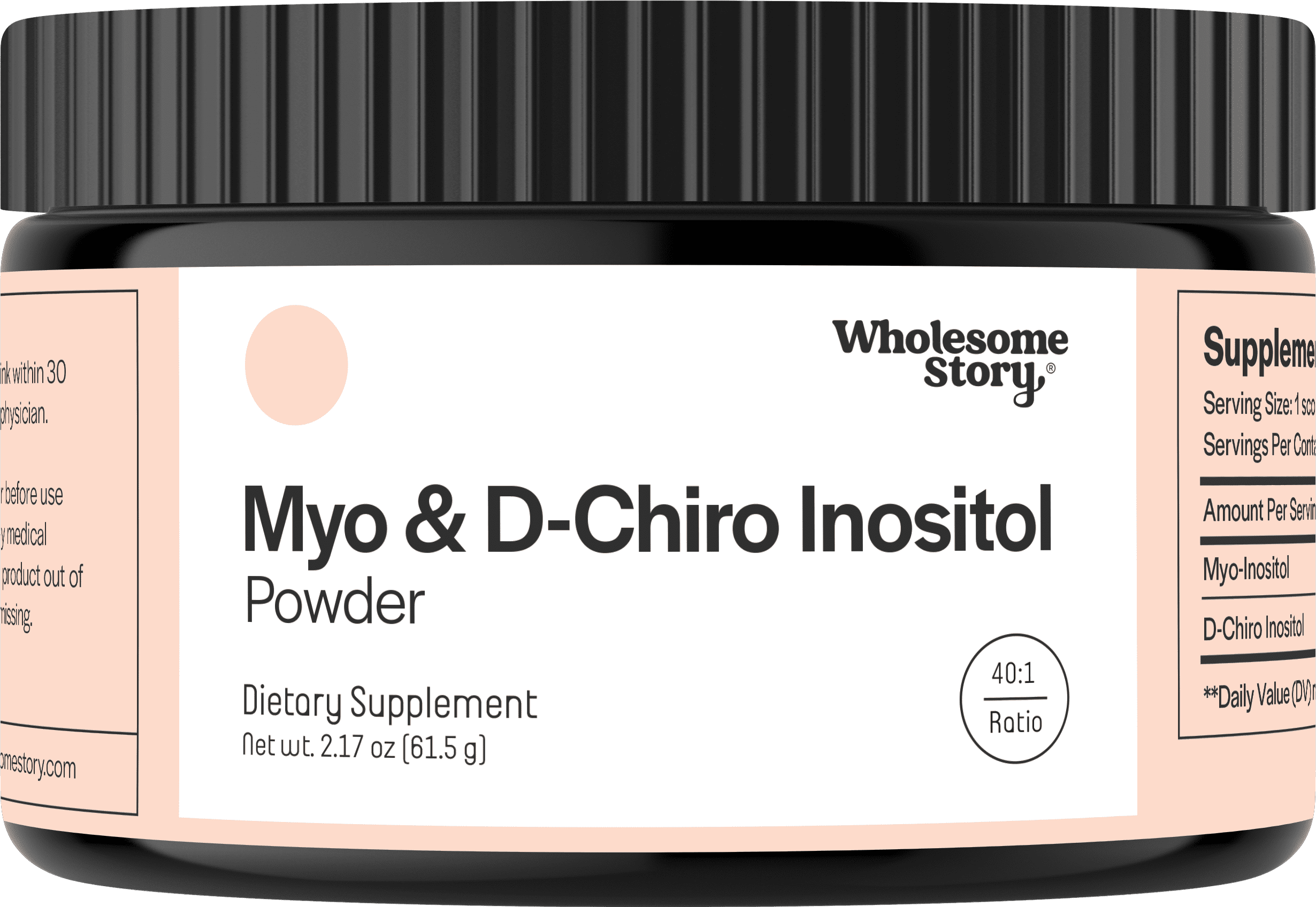 Wholesome Story Myo-Inositol & D-Chiro Inositol Powder | Hormonal ...