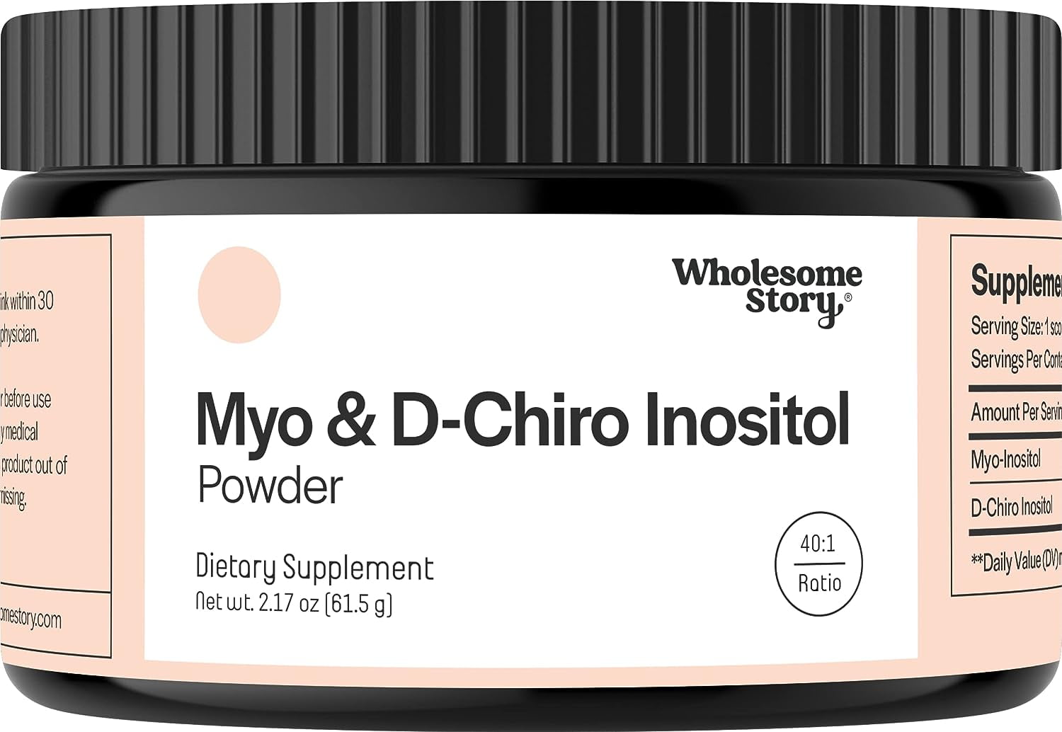 Wholesome Story Myo-Inositol & D-Chiro Inositol Powder | Hormonal ...