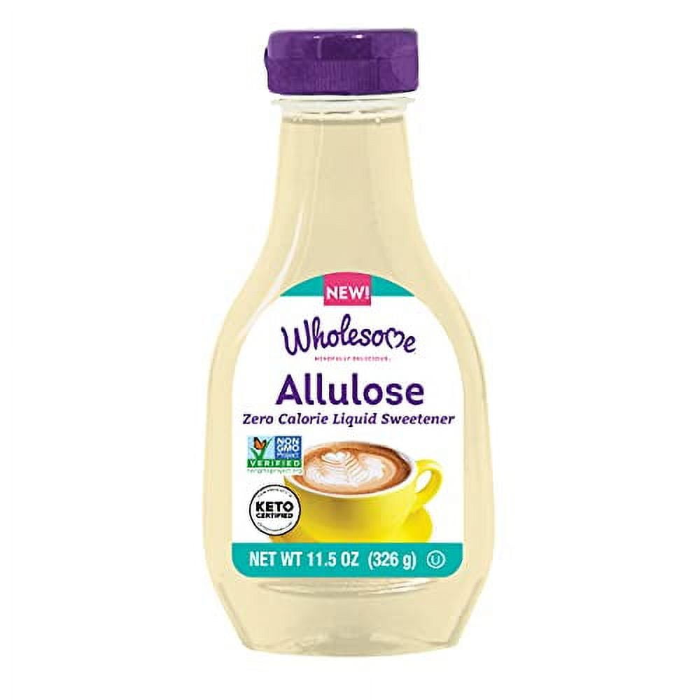 Wholesome Sweeteners Allulose Syrup, Zero Calorie Liquid Sweetener, No ...