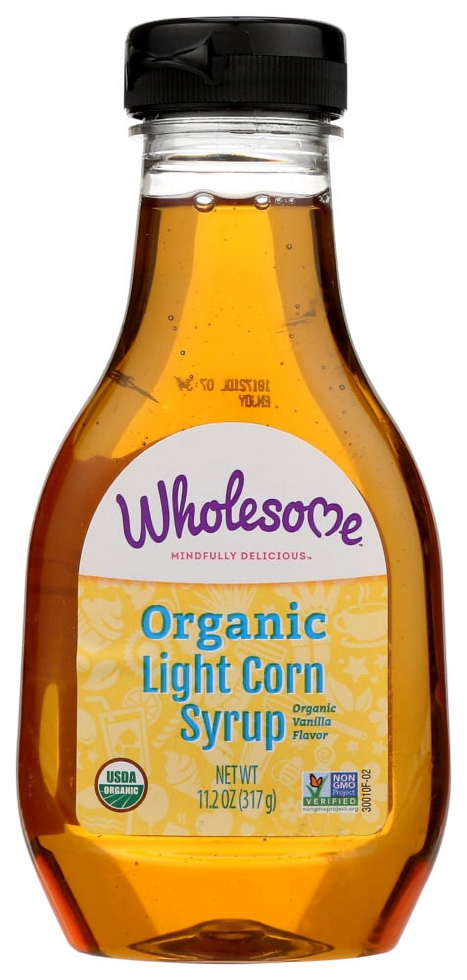 Wholesome Organic Light Corn Syrup Liquid Sweetener 11.2 Oz with ...